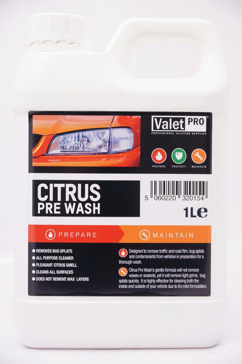 Valet Pro Citrus Pre-Wash 1 Litre – Custom LED -Automotive LED | HID ...